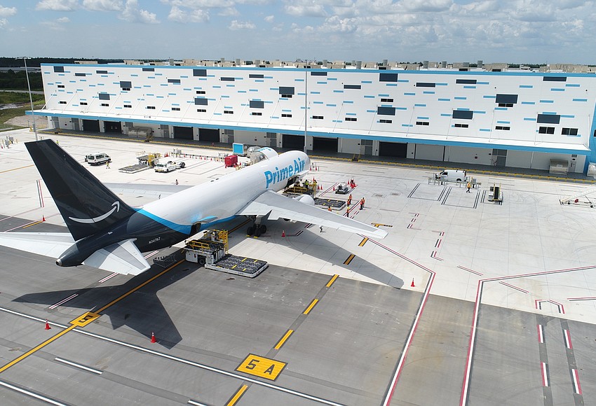 Amazon begins cargo flight operations at area airport | Business Observer