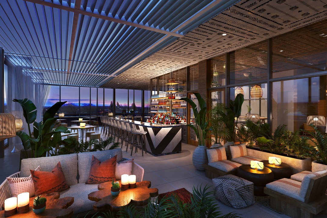 Rooftop bar on new hotel plans early 2021 opening | Business Observer