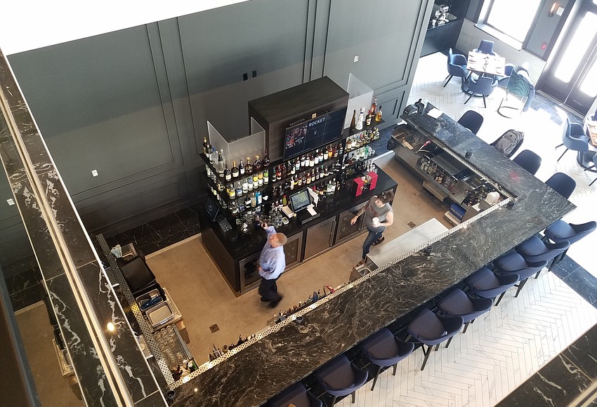 Jax Daily Record| Photo - From the second floor, you can look down at ...