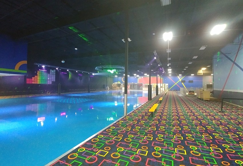 Jax Daily Record| Photo - Inside the SK8 City Fun Zone.