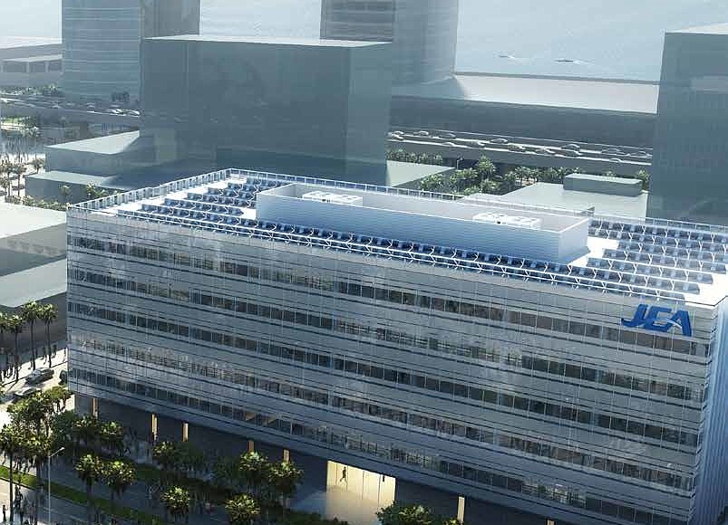 Jax Daily Record| Photo - The JEA headquarters at the Lot J development.