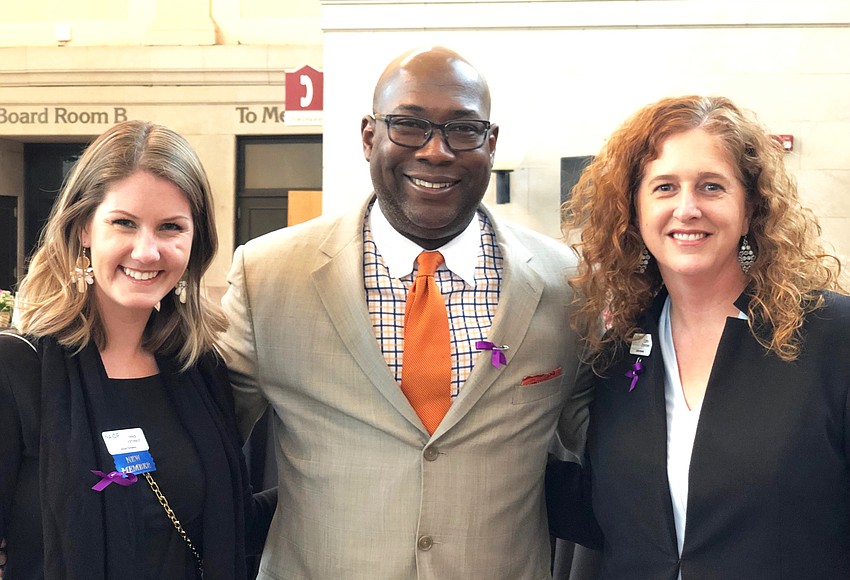 Jax Daily Record| Photo - Heidi Jameson, Aundra Wallace and Cathy ...
