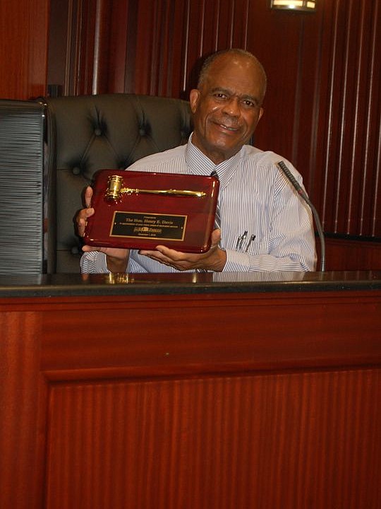 It took a little plotting, but retiring Circuit Judge Henry Davis was ...