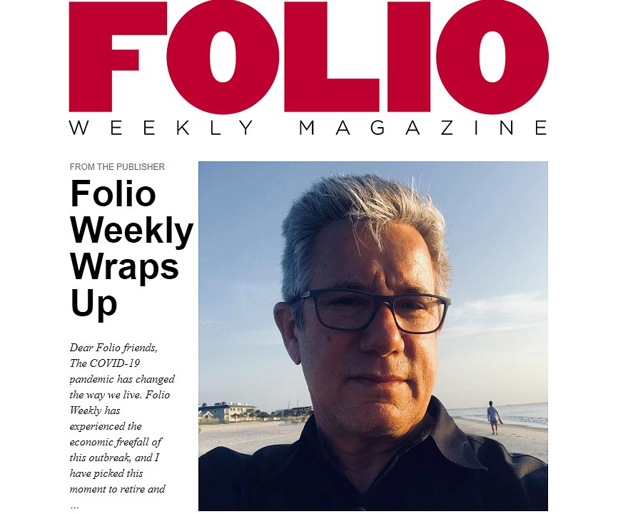Folio Weekly shuts down after 33 years | Jax Daily Record