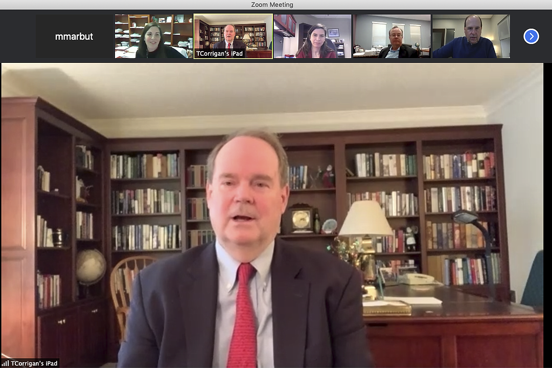 Chief Judge Corrigan ‘impressed with the way the lawyers have adapted ...