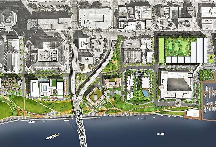 Jax Daily Record| Photo - The master plan for the project stretches ...