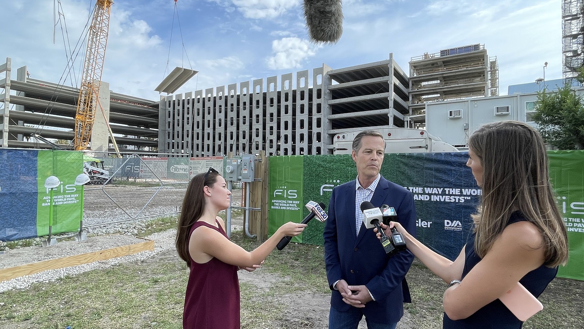 New Fidelity National Information Services headquarters ‘topped off’ in ...