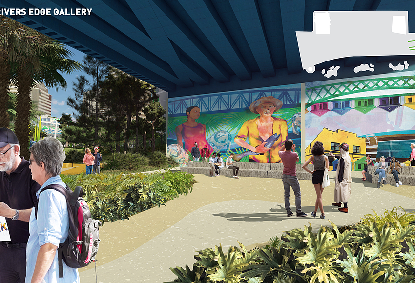 Jax Daily Record| Photo - An artist's rendering of Jax Park.