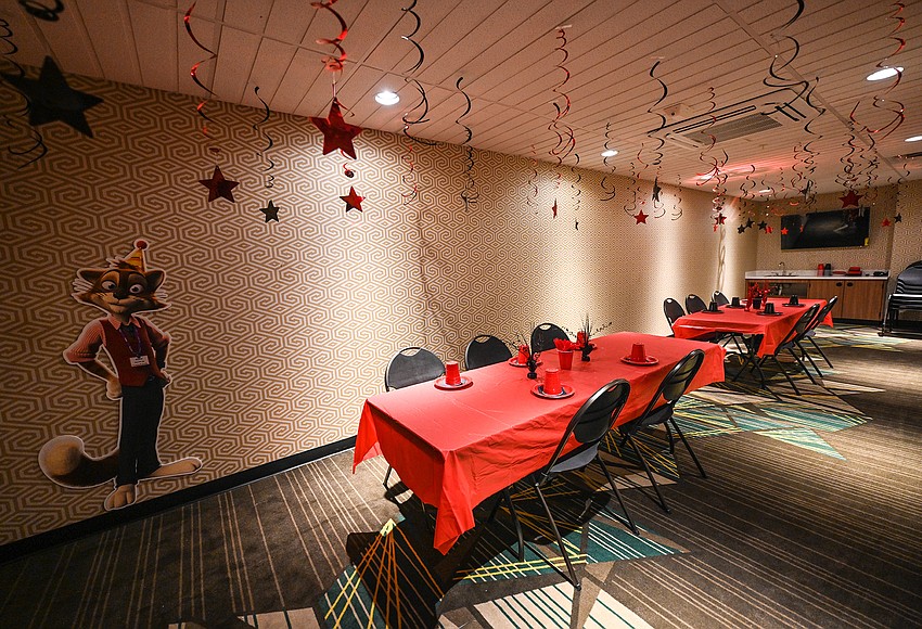 Jax Daily Record| Photo - A party room is available inside the Cinemark.