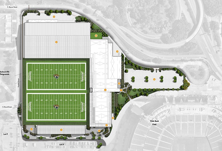 Jax Daily Record| Photo - The site is northwest of TIAA Bank Field.