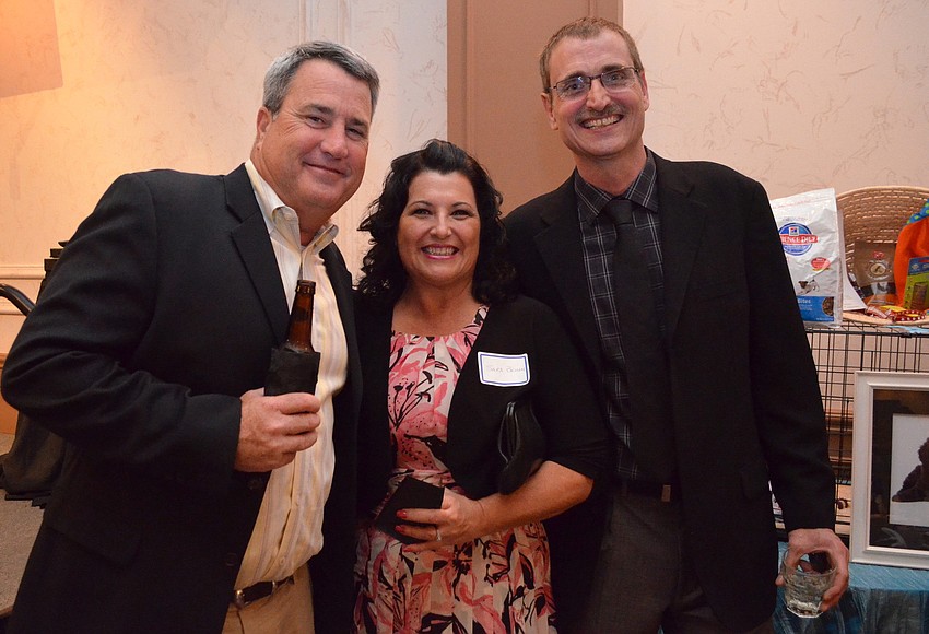 Your Observer | Photo - Chris Sileo with Sara and Tim Brinn