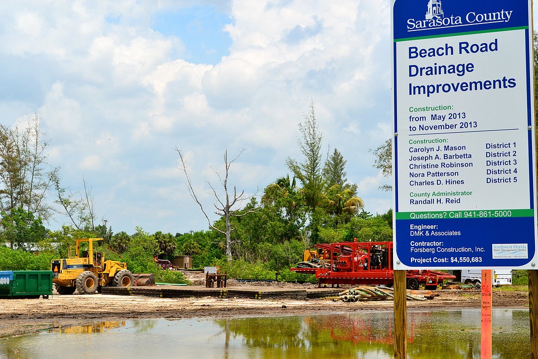 Barges arrive for drainage project | Your Observer