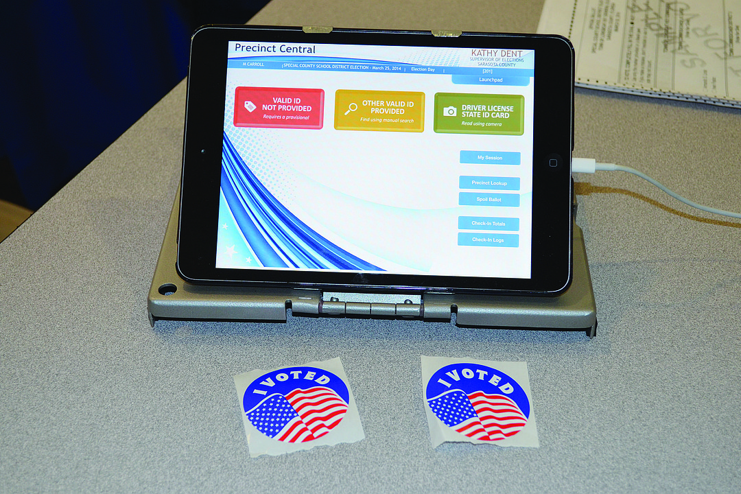 Longboat Key tests new electronic pollbooks | Your Observer