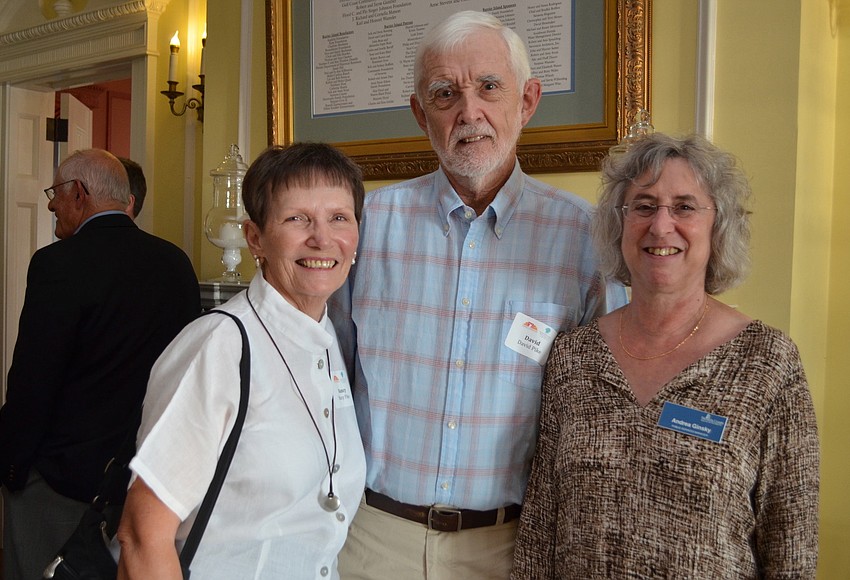 Your Observer | Photo - Nancy and David Pike with Andrea Ginsky