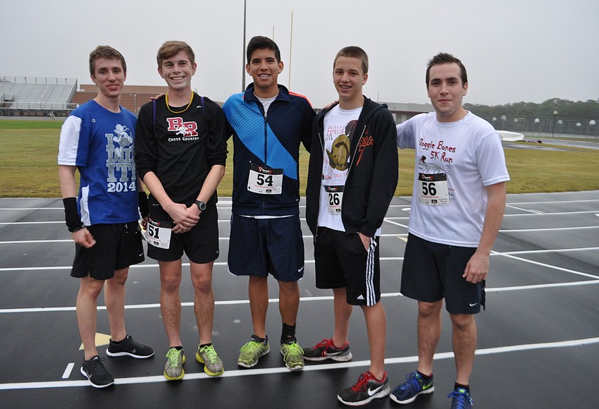 Your Observer | Photo - Track team members R.J. Brown, Mitchell ...