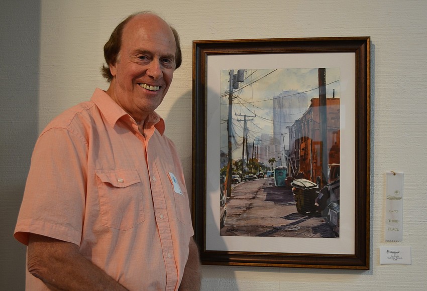Your Observer | Photo - Ken Snyder stands by â€œBack Alley â€“ Sarasota ...