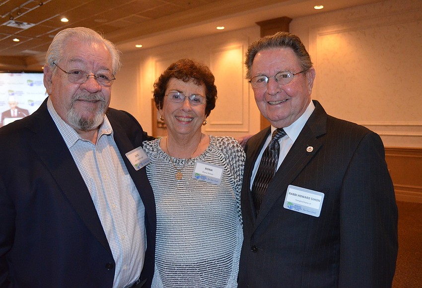 Your Observer | Photo - Jack Steenbarger with Rona and Rabbi Howard Simon