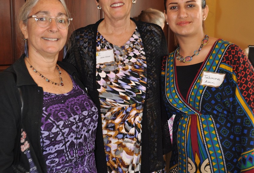 Your Observer | Photo - Alison Bishop and Jane Oliver join Tahmina ...