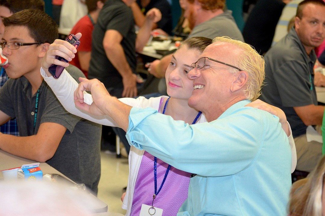 Haile Middle celebrates Dads Take Your Child to School Day | Your Observer