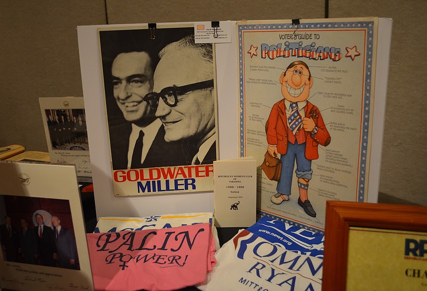Your Observer | Photo - Memorabilia from past elections.