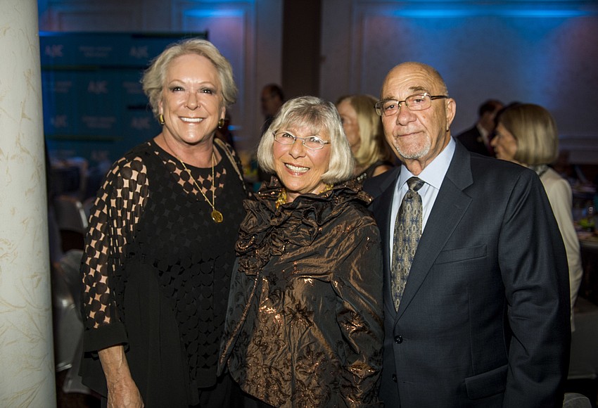 Your Observer | Photo - Sherry Koski with Gerri Aaron and Marv Albert