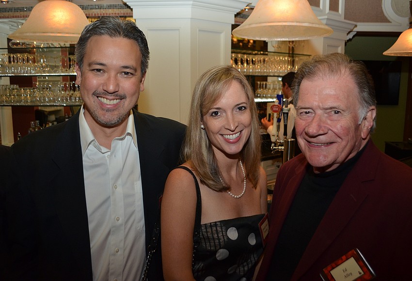 Your Observer | Photo - Chris and Jennifer Takeda and Ed Alley.