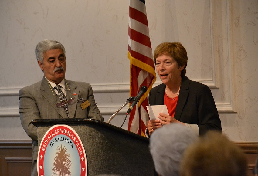 Your Observer | Photo - Anthony Sawyer presented outgoing County ...