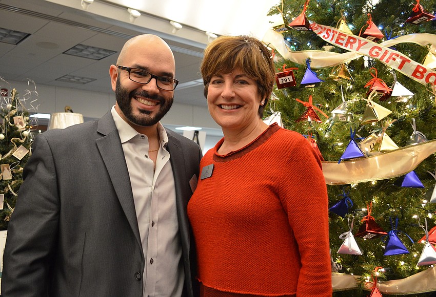 Your Observer | Photo - Roger Capote and Board Trustees Chair, Cathy ...