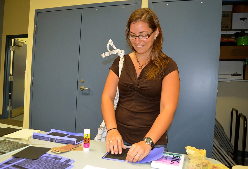 Your Observer | Photo - Catie Wonders saves time for crafts.