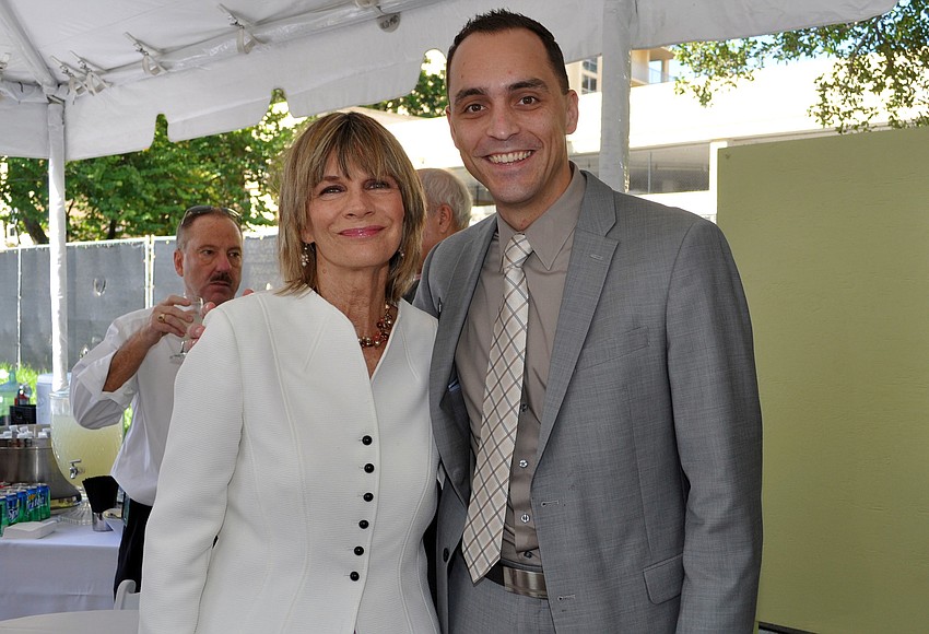 Your Observer | Photo - City Commissioner Suzanne Atwell and Kevin Cooper