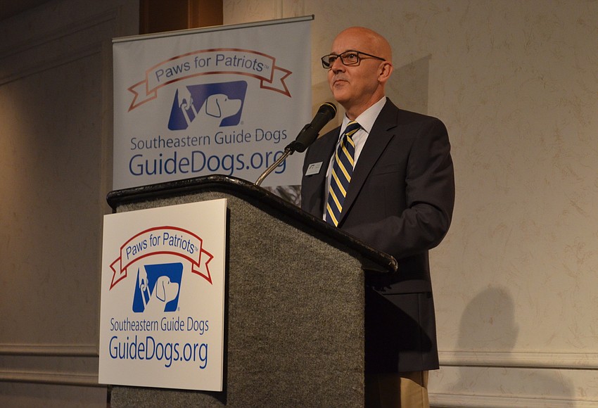 Southeastern Guide Dogs honors veterans with Paws for Patriots