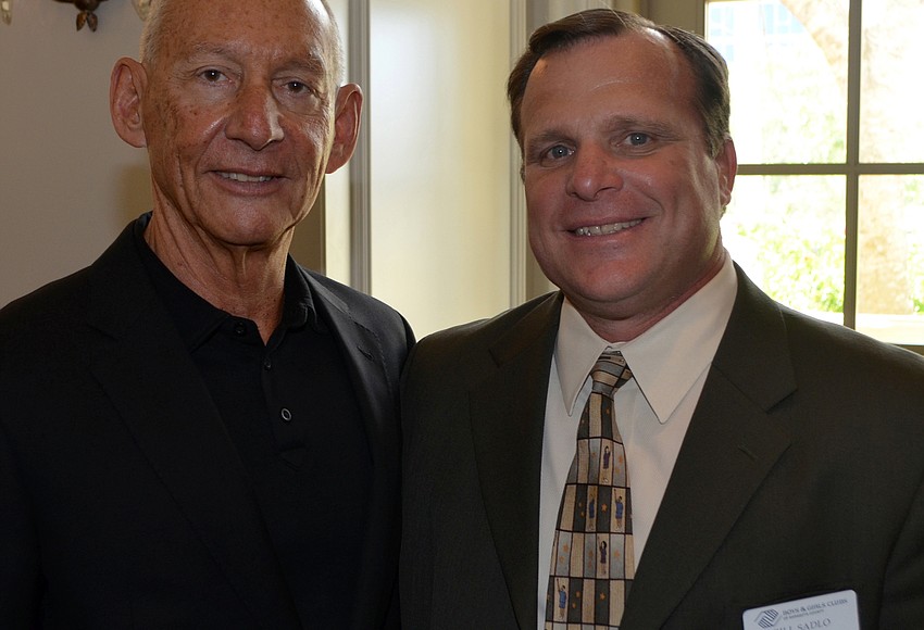Your Observer | Photo - Honoree Keith Monda with Bill Sadlo