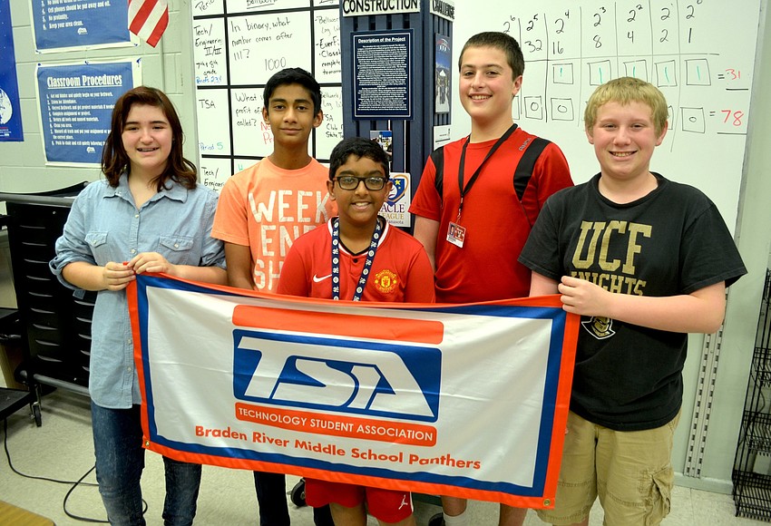 Braden River Middle students step up to the plate | Your Observer