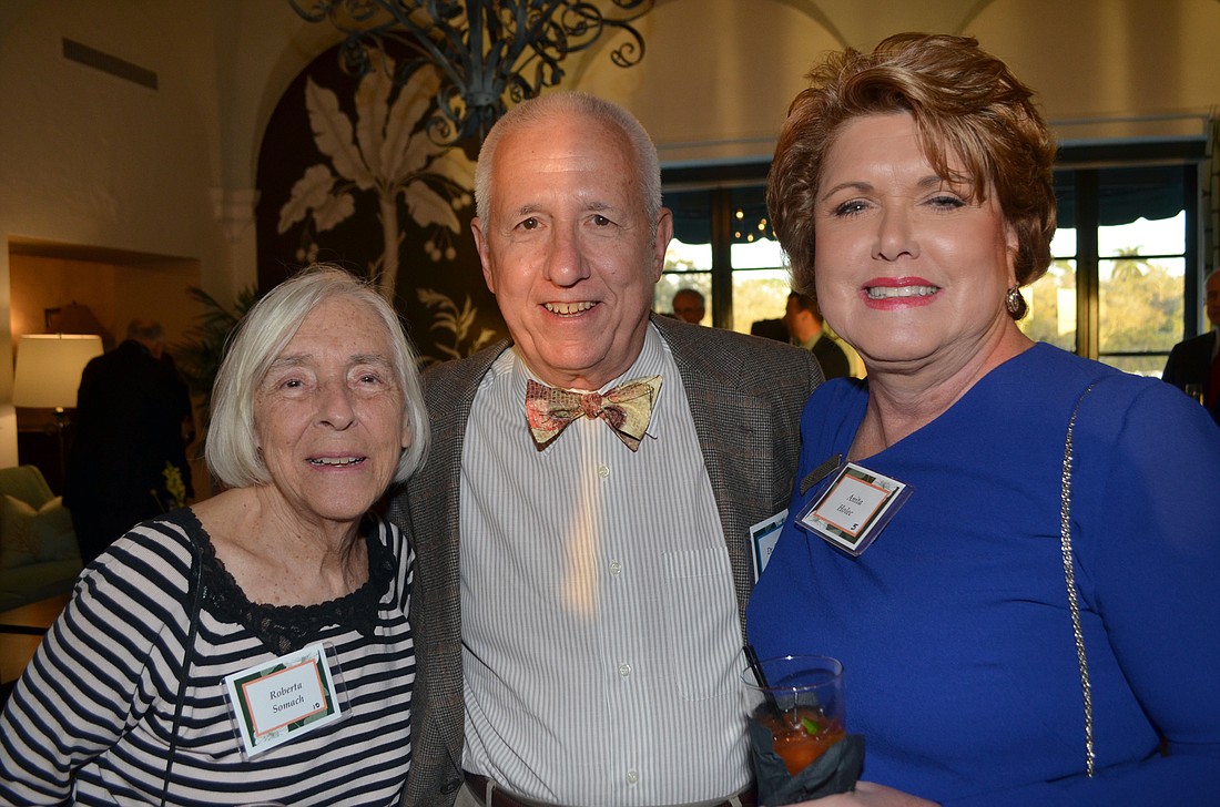 Your Observer | Photo - Roberta Somach with Dr. Sid and Anita Holec