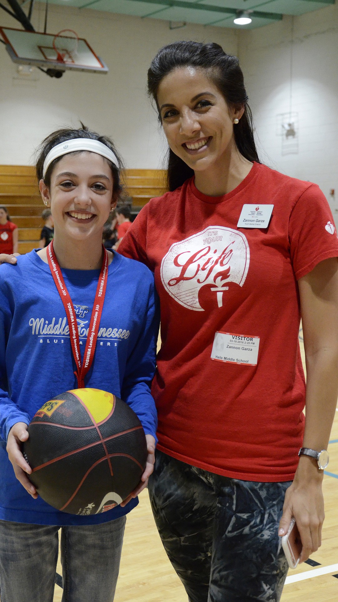 Haile Middle School raises $2,250 for Hoops for Heart | Your Observer