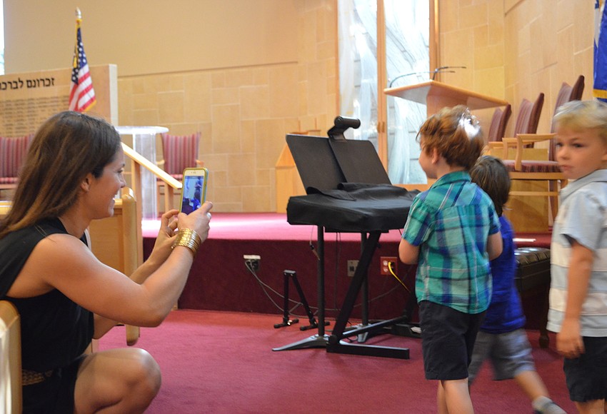 Your Observer | Photo - Jillian Walker snaps a shot of Daniel Fine.