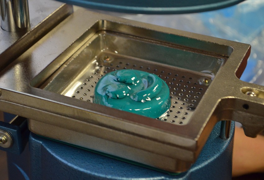 Your Observer | Photo - Plastic is heated and then pressed into the ...