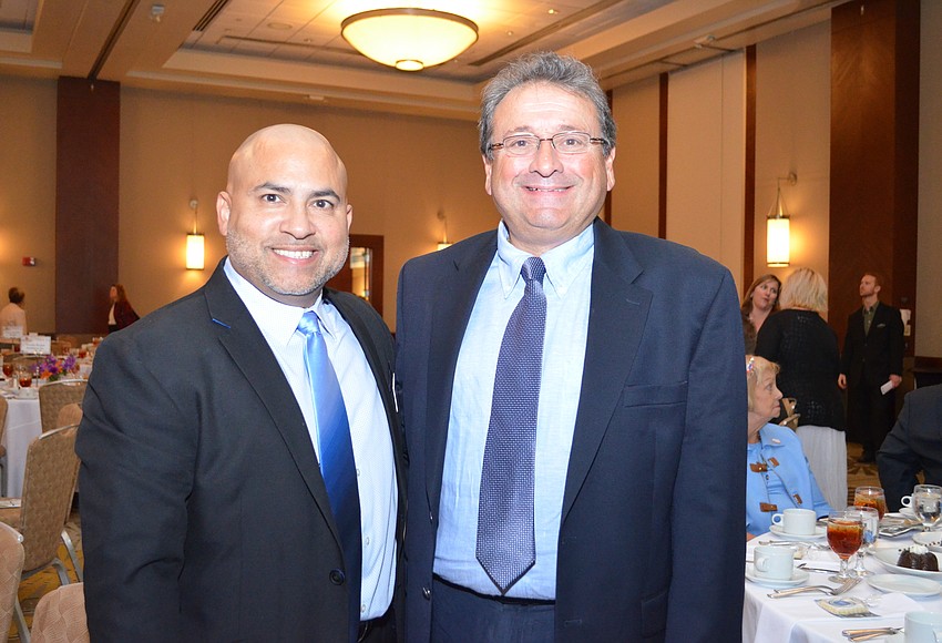 Your Observer | Photo - John Acevedo and Dr. Stephen Nicholas of the ...