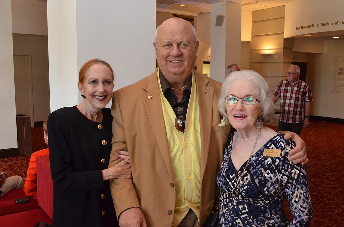 Your Observer | Photo - Susan and Terry Romine with Pat Fennessey