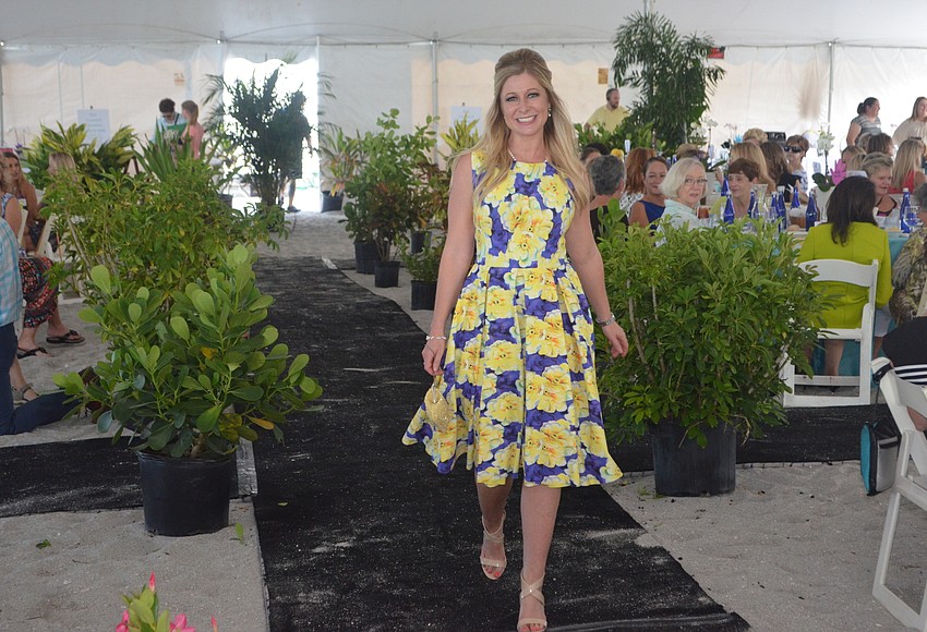 Your Observer | Photo - Sarah Horvath walks the runway in a dress from ...