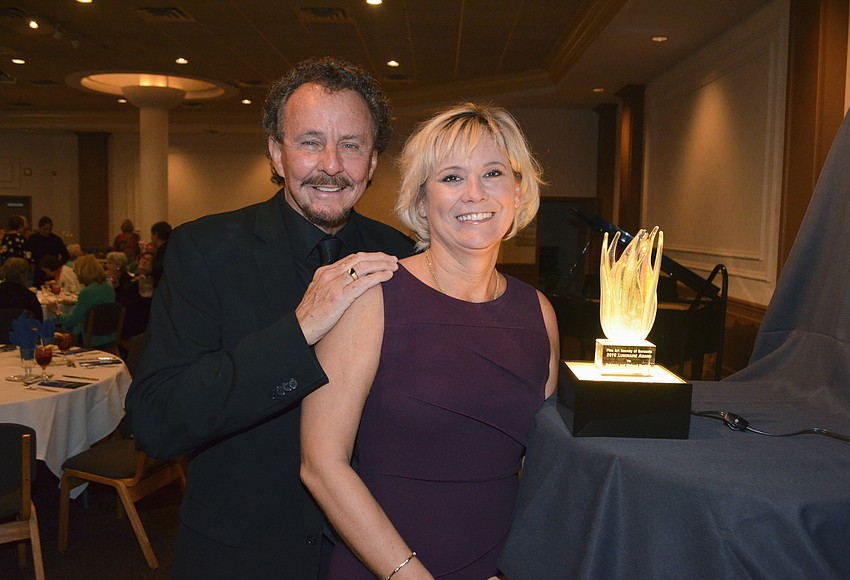 Your Observer | Photo - Honorees Rebecca and Richard Hopkins with their ...