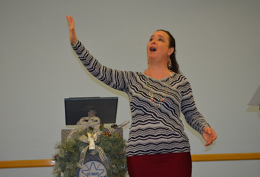 Your Observer | Photo - Opera singer Michelle Giglio performs at the St ...