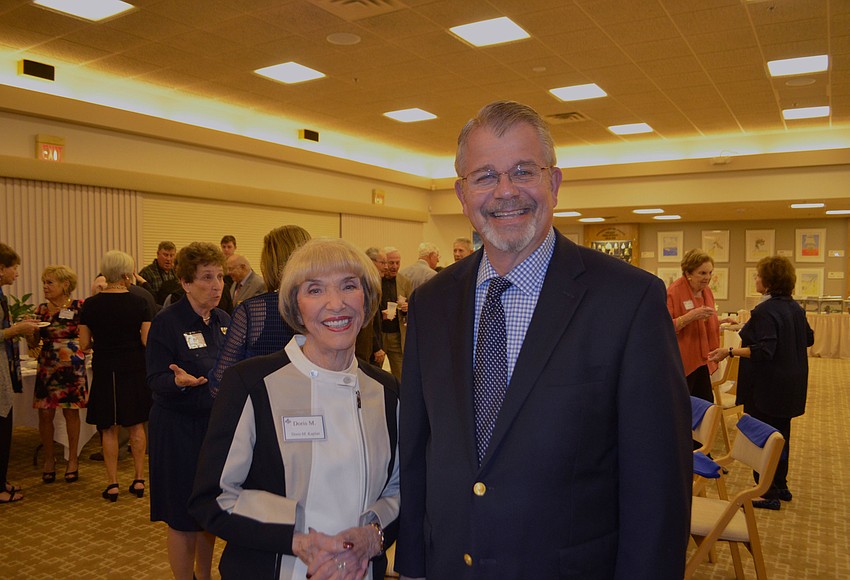 Your Observer | Photo - Doris Kaplan and Rabbi Stephen Sniderman