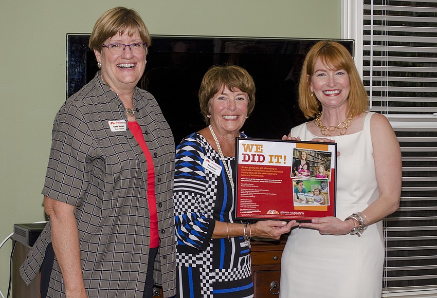 Your Observer | Photo - President of the Library Foundation Linda ...