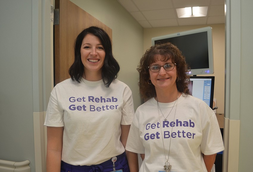 Your Observer | Photo - Speech therapists Alyssa Vaughan and Amy Arrant