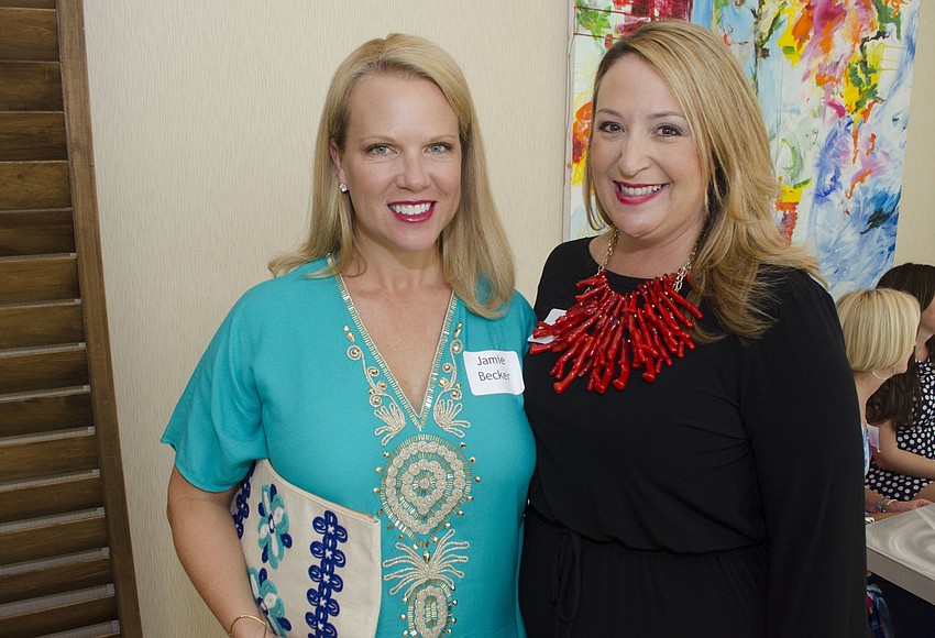 Your Observer | Photo - Jamie Becker and Chairwoman Alicia Chalmers