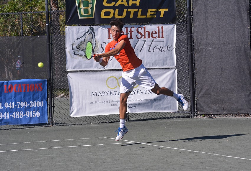 Your Observer | Photo - Florida's Andy Andrade jumps into his return ...