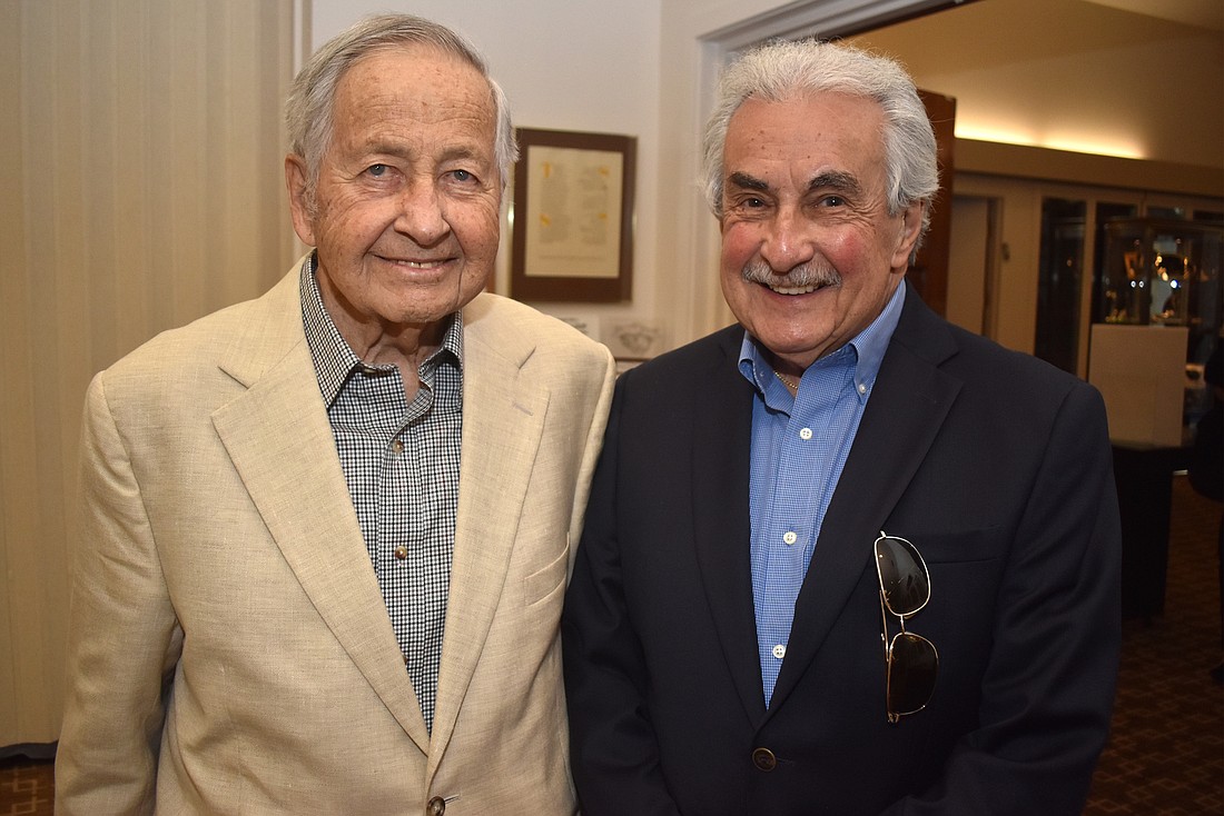 Your Observer | Photo - George Bardos and Len Libman