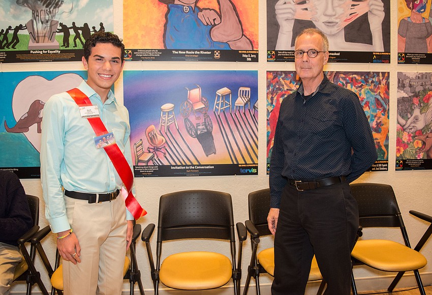 Your Observer | Photo - Booker High School student Zach Timmons with ...