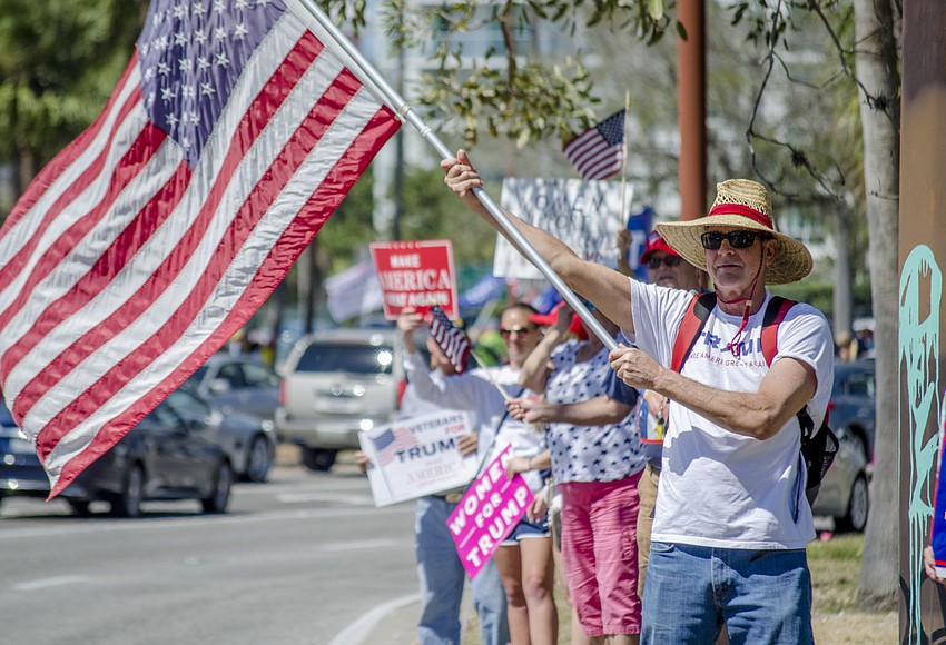 Sarasota residents show support for President Trump